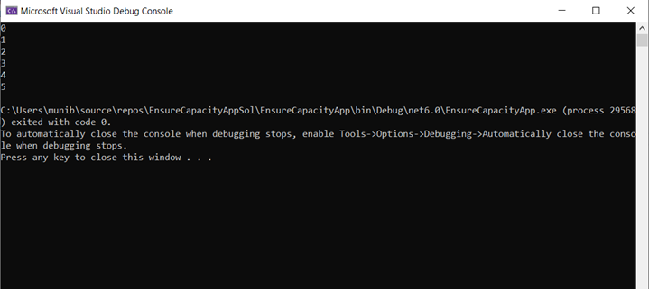 Using The EnsureCapacity Method In C# Lists, Queues And Stacks Using The EnsureCapacity Method In C# Lists, Queues And Stacks